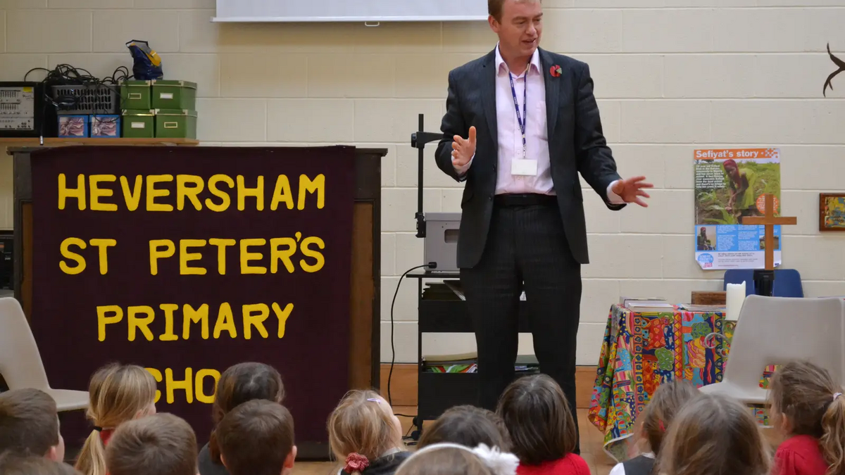 Heversham St Peter's Students Grill MP - Westmorland, Furness and Eden ...